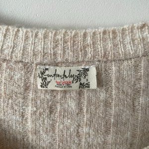 Free People | Sweaters | Free People Around The Clock Sweater Button ...